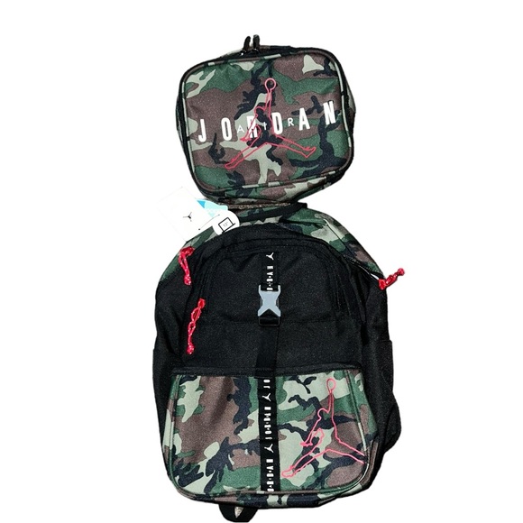 Jordan | Accessories | Nike Jordan Black Green Camoflauge Jump Logo ...